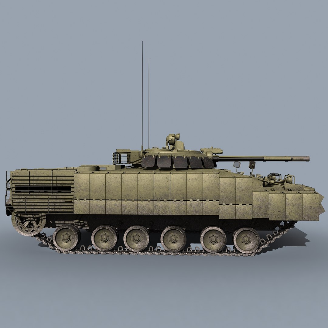 Russian Bmp-3 Kaktus 3d Max