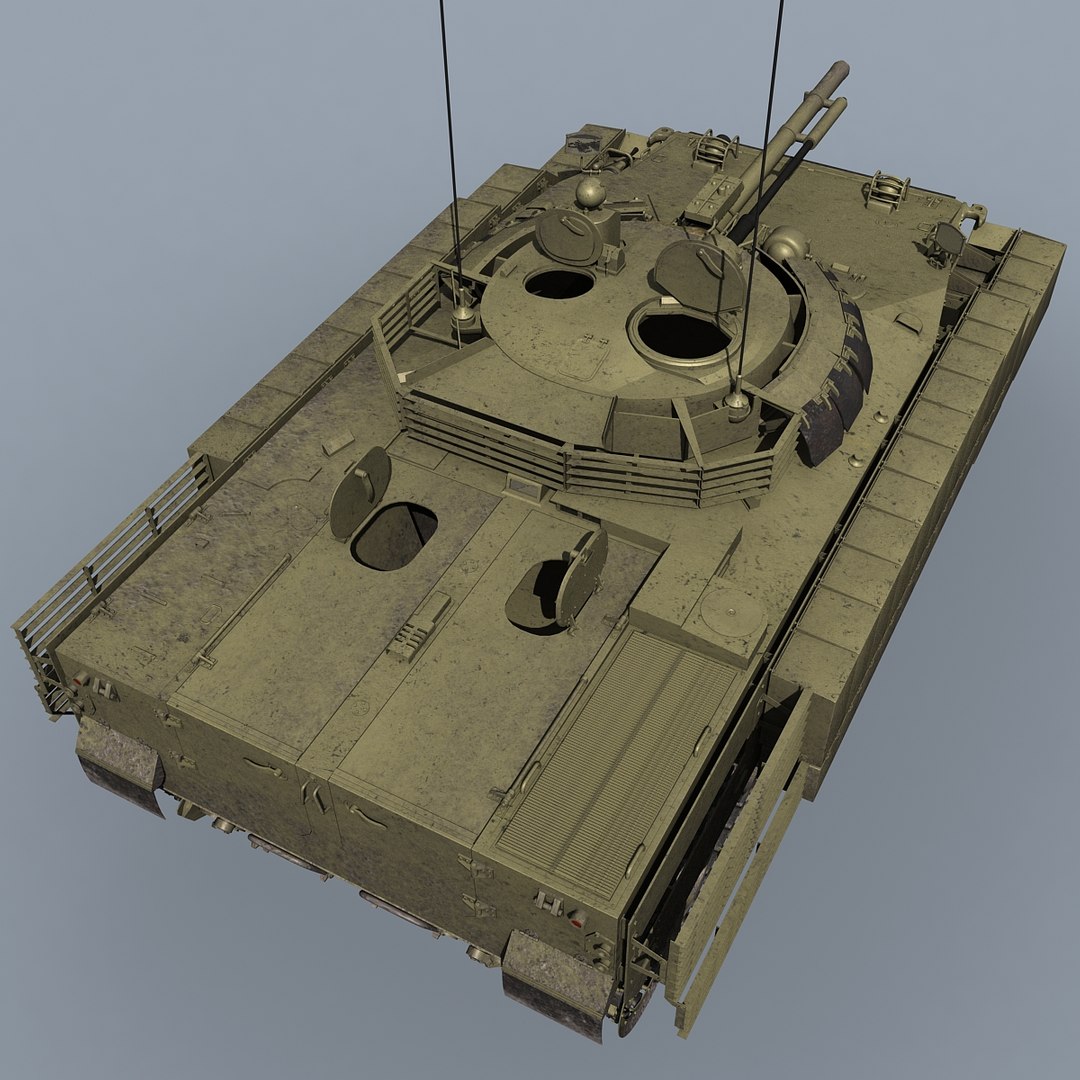 Russian Bmp-3 Kaktus 3d Max