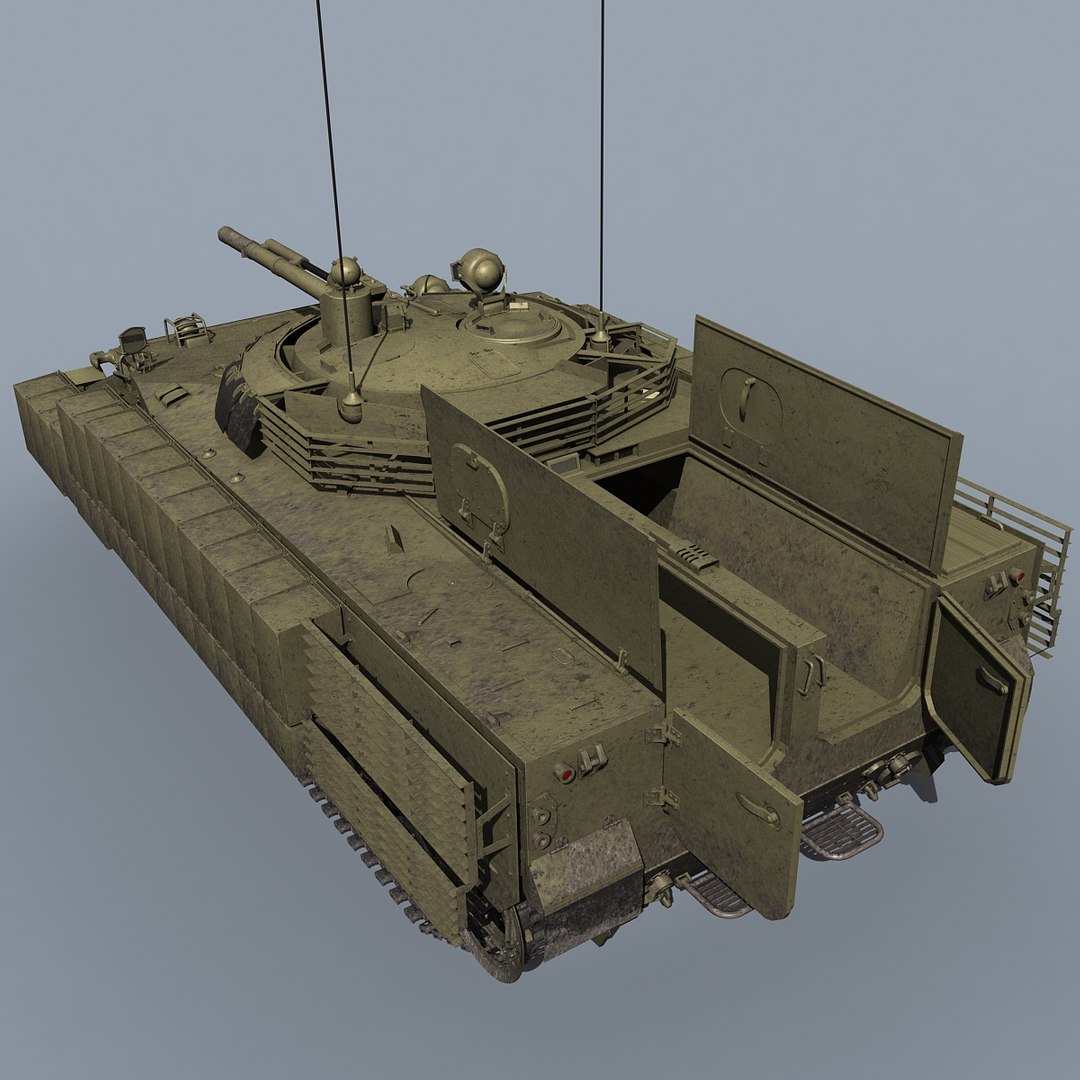 Russian Bmp-3 Kaktus 3d Max