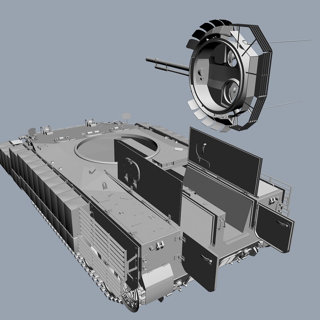 Russian Bmp-3 Kaktus 3d Max
