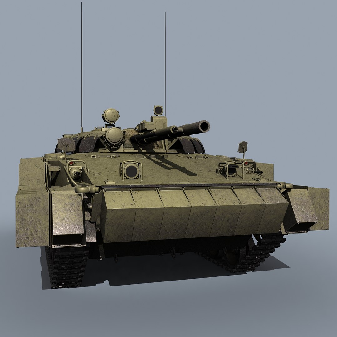 Russian Bmp-3 Kaktus 3d Max