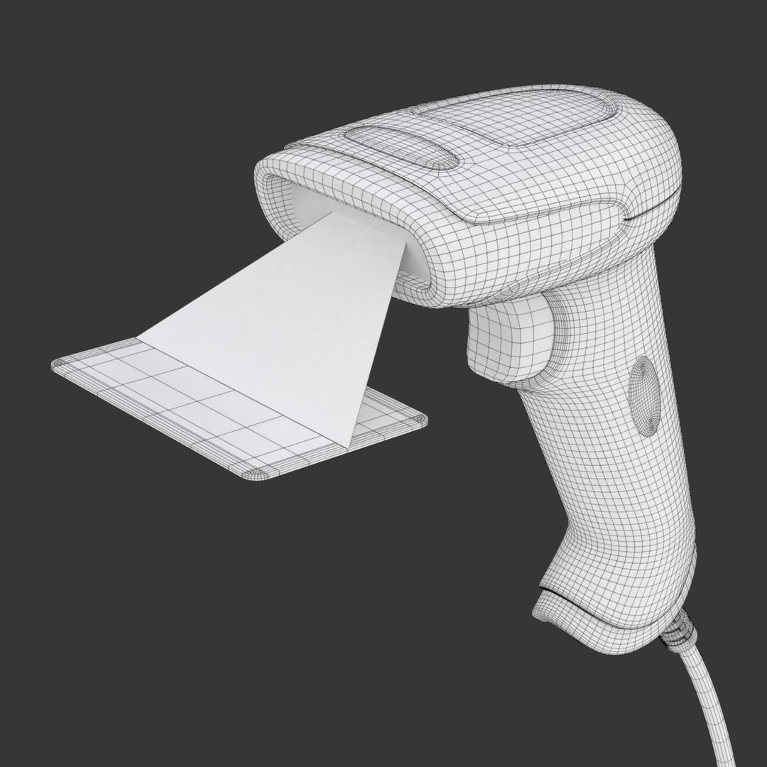 3D bar barcode code - TurboSquid 1599835