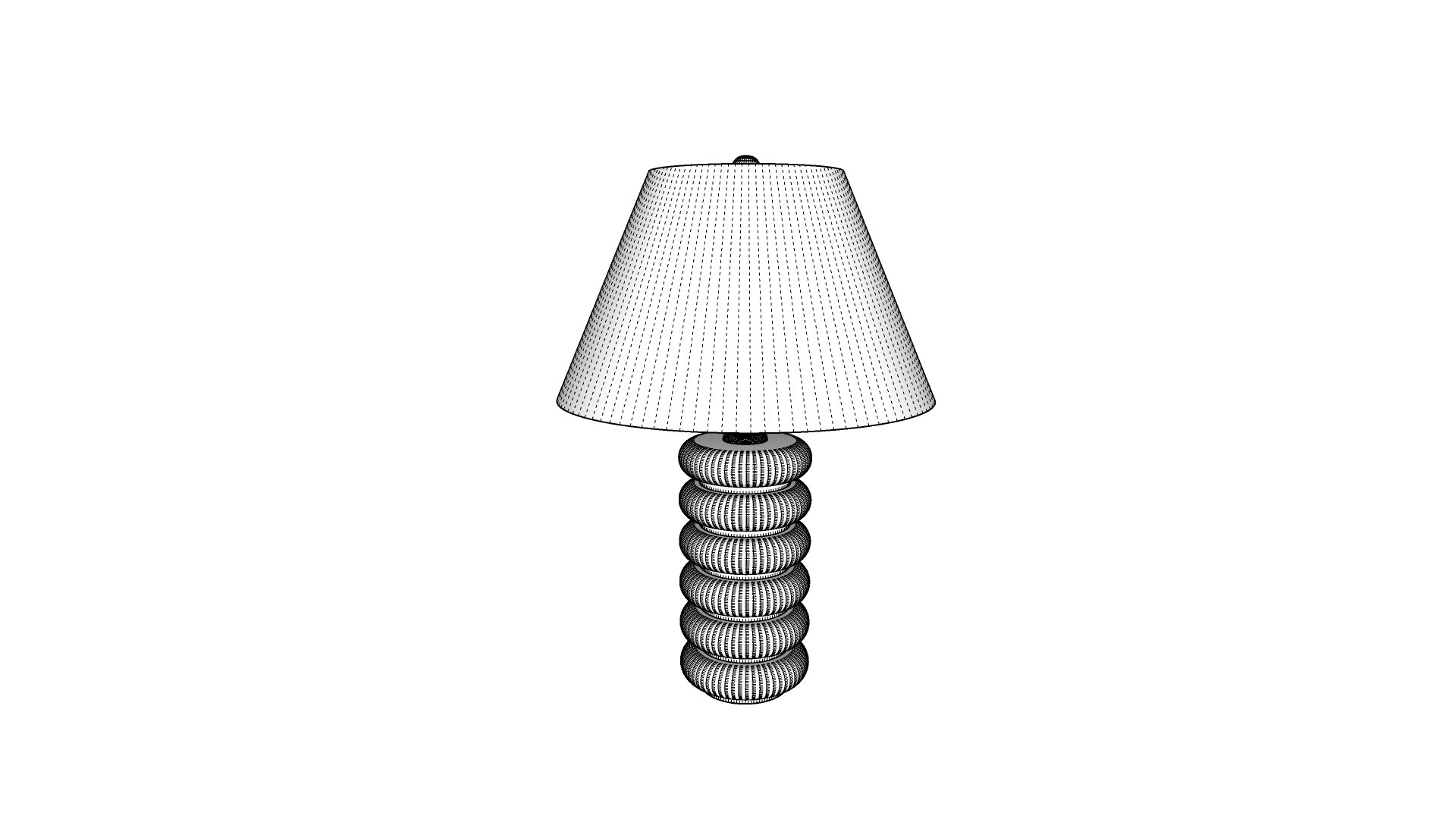 3D Greyson Table Lamp Model - TurboSquid 2240043