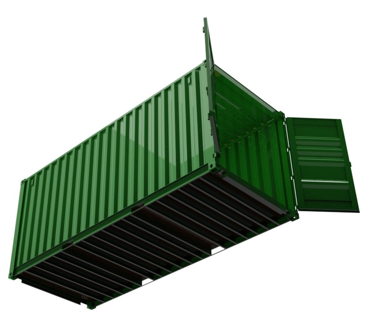 - 20ft Iso Shipping Container Dwg
