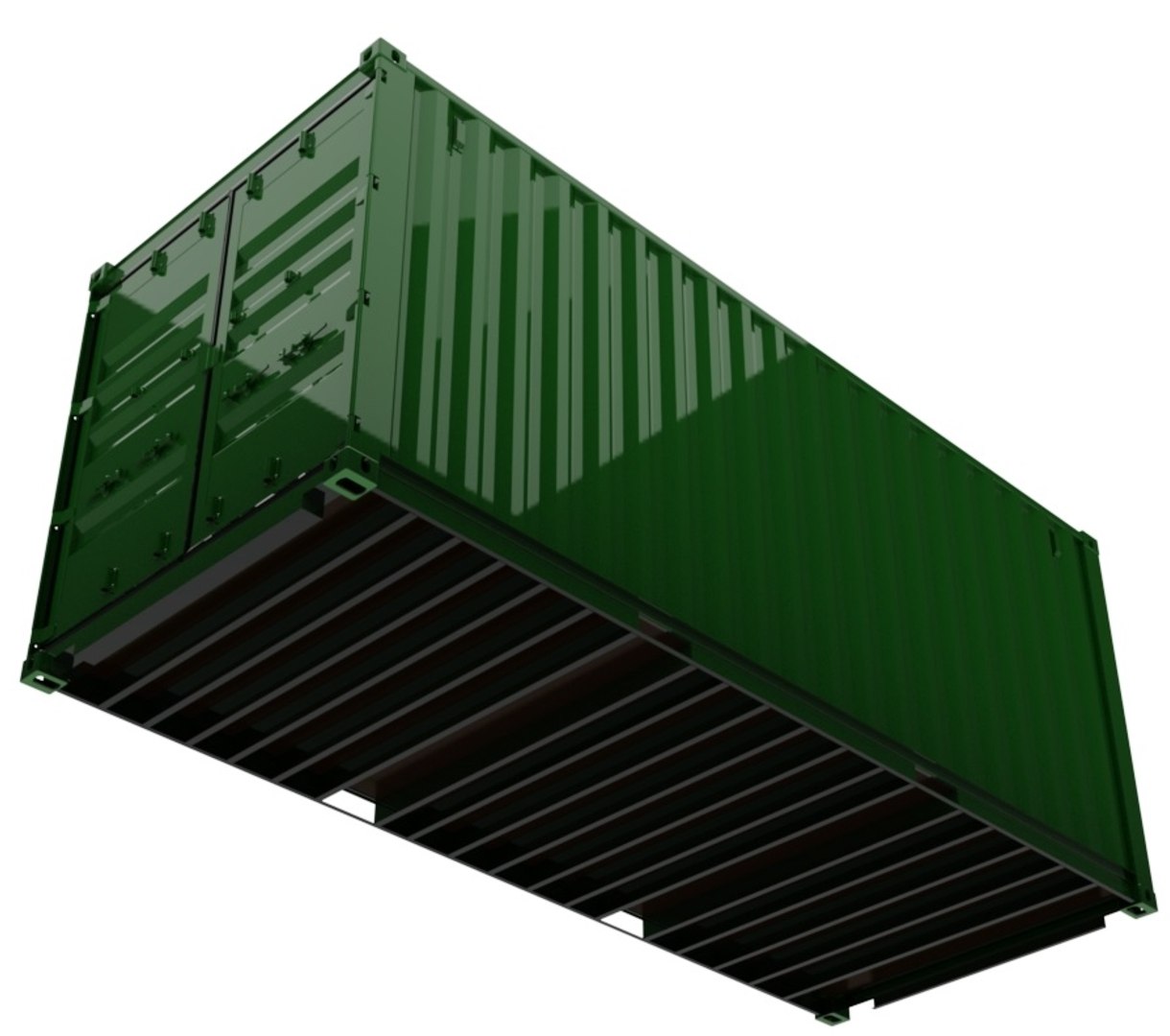 - 20ft Iso Shipping Container Dwg