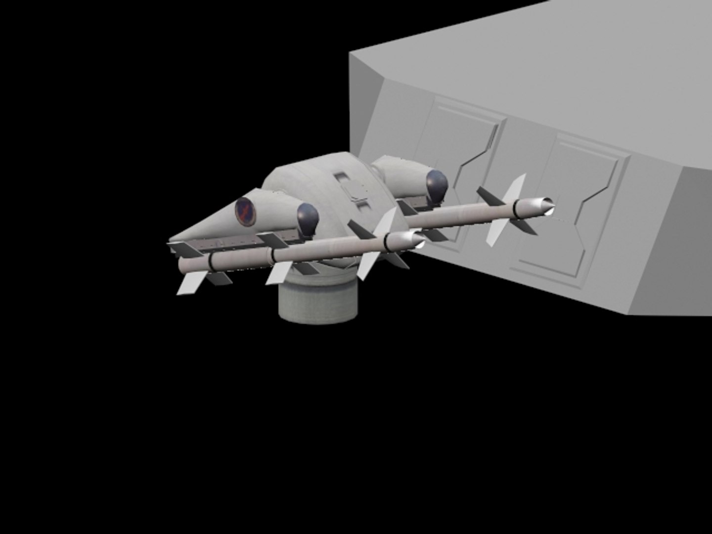 Missile Sequence Animations Systems 3d Model