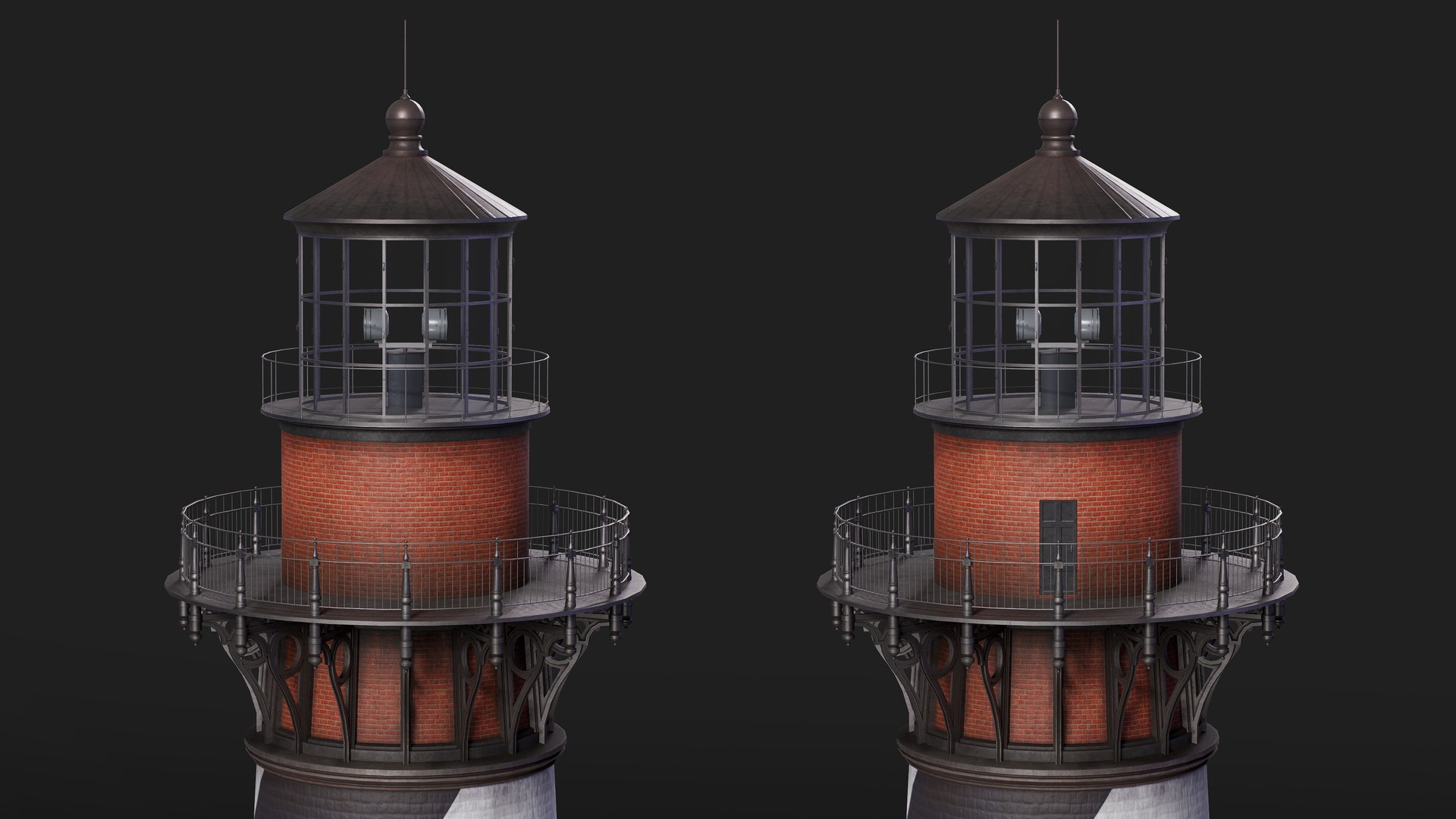 Cape Hatteras Lighthouse Model - TurboSquid 1982526
