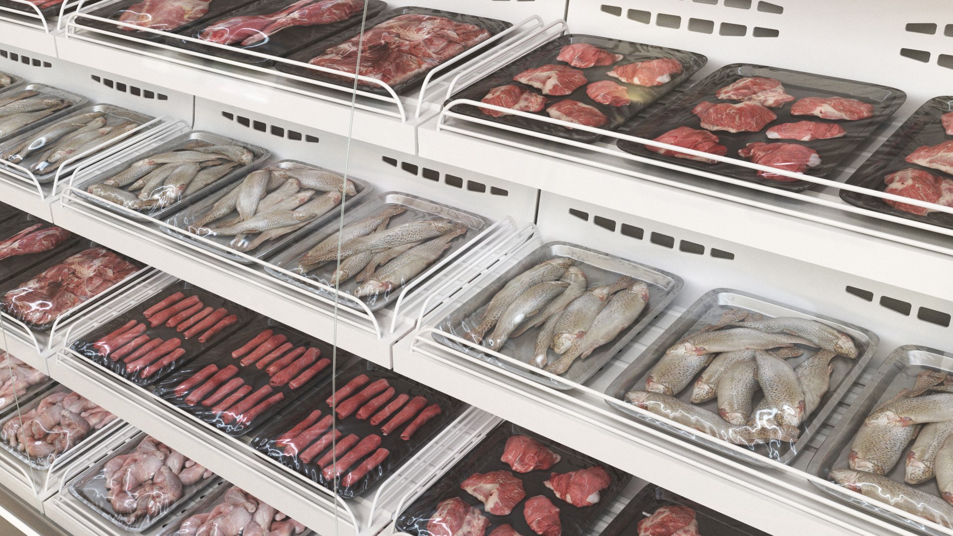 Butcher Shop 3D Model - TurboSquid 1349647