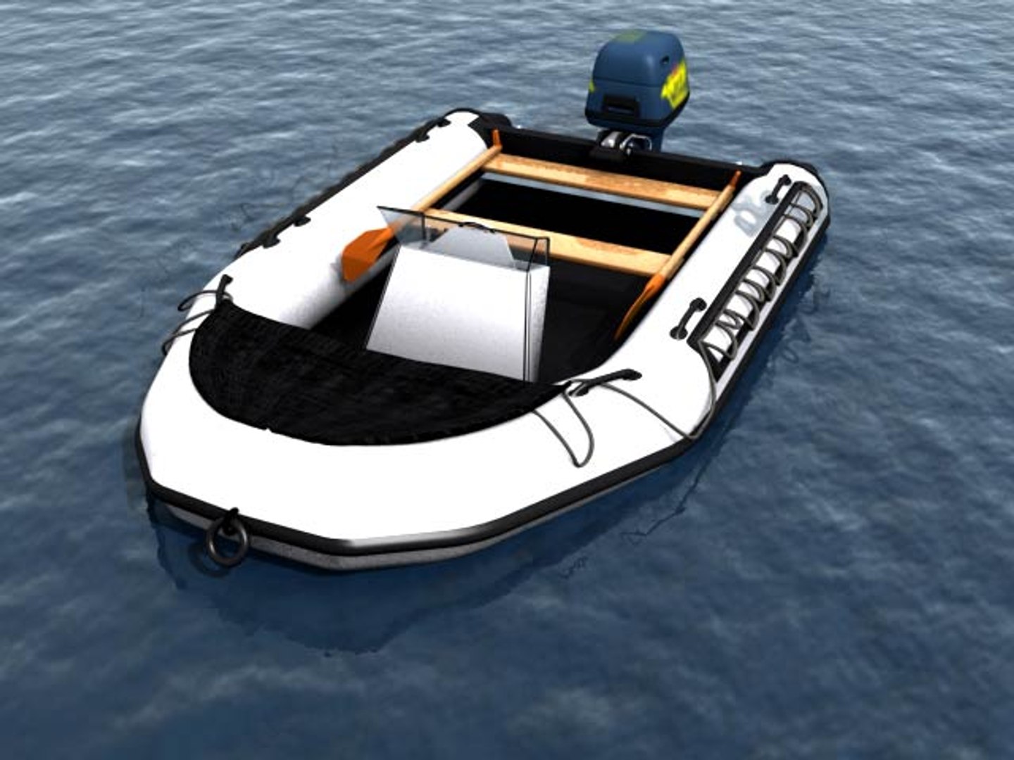 rubber boat outboard motor max