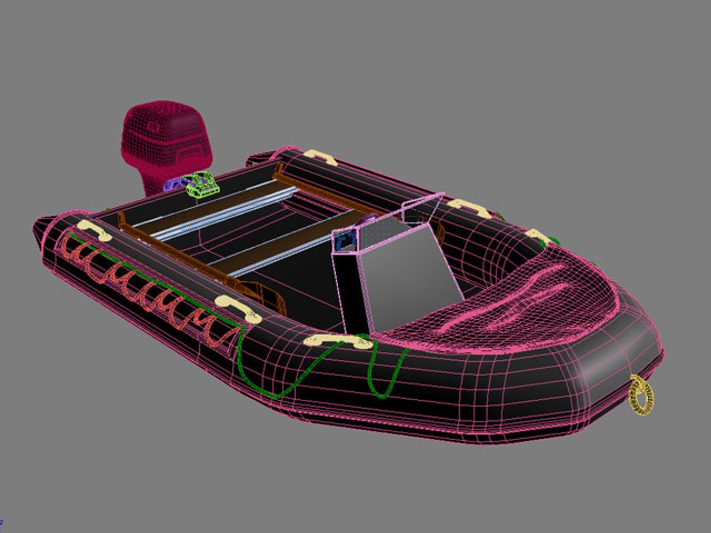 rubber boat outboard motor max