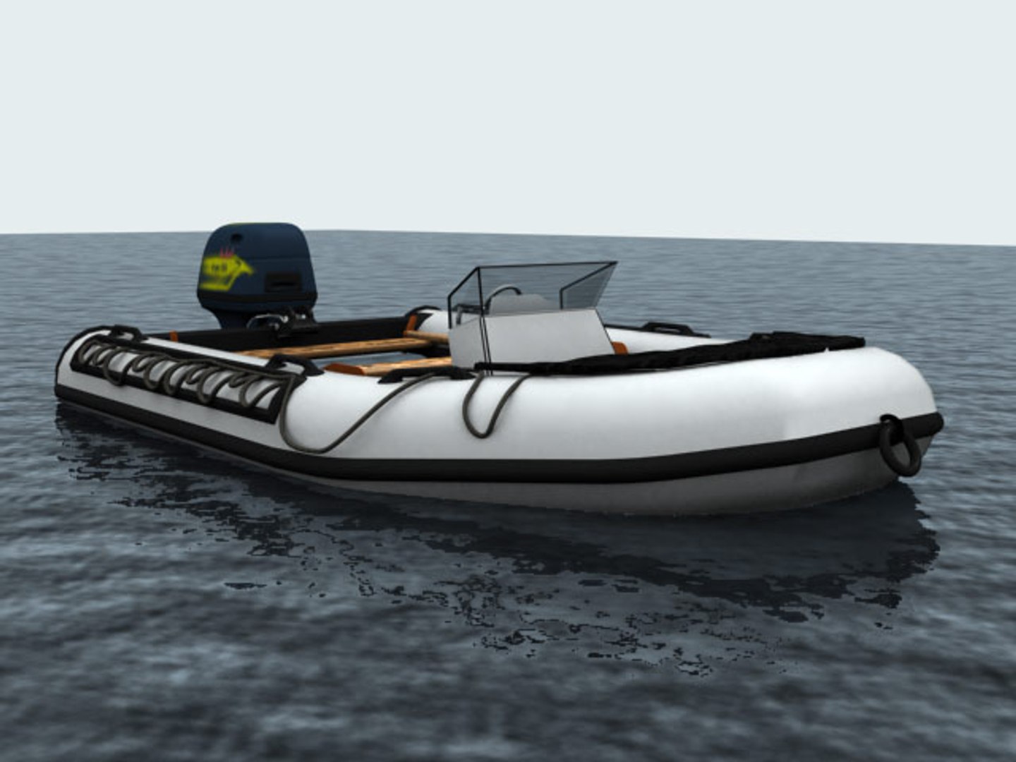 rubber boat outboard motor max