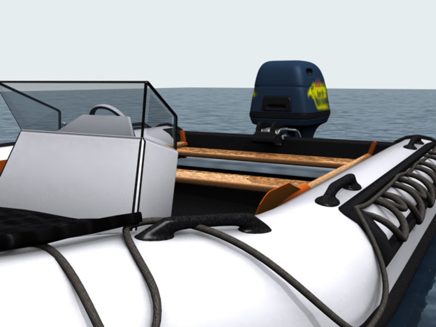 rubber boat outboard motor max