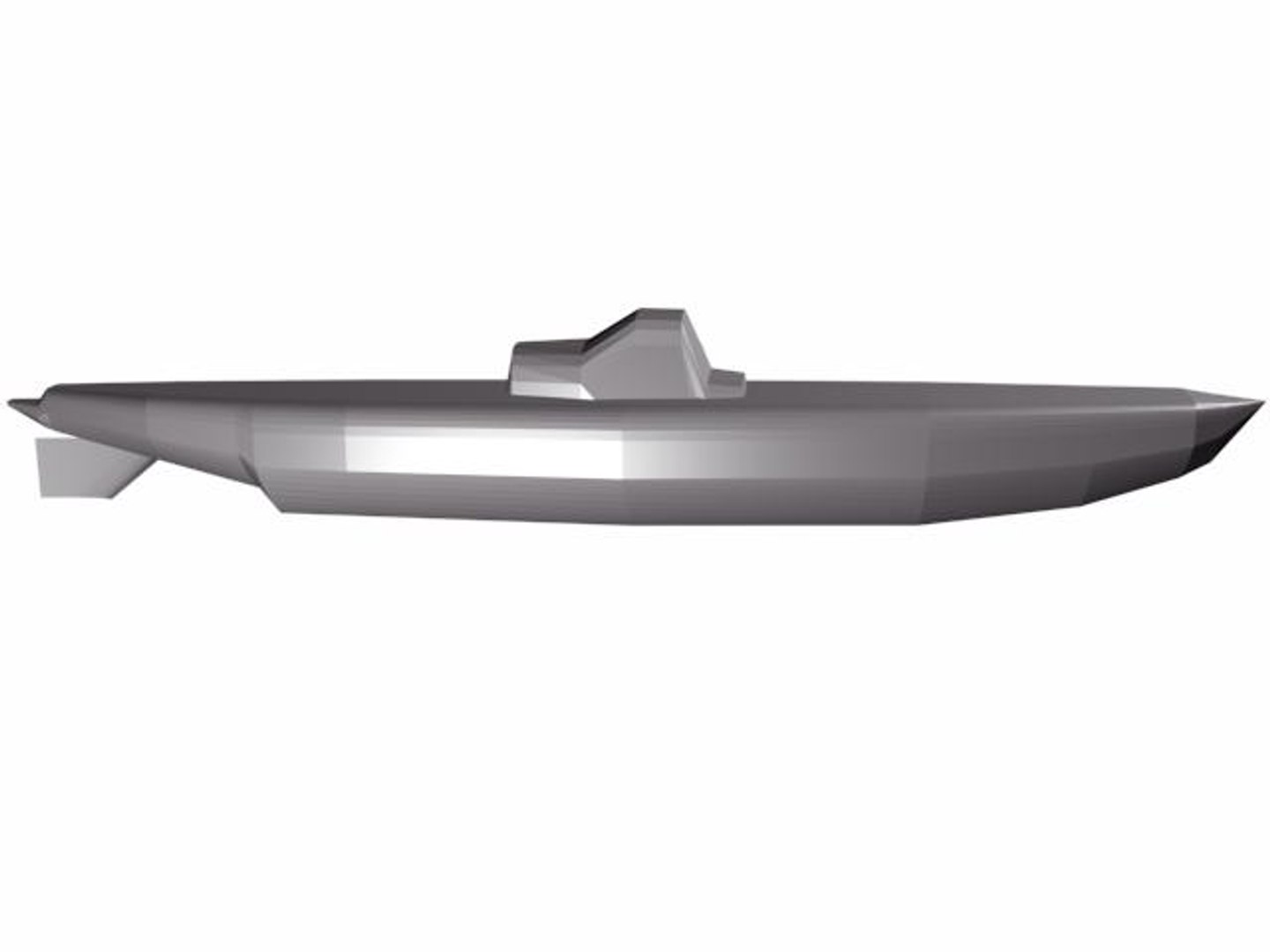 3d Model German Ww2 Submarine U32