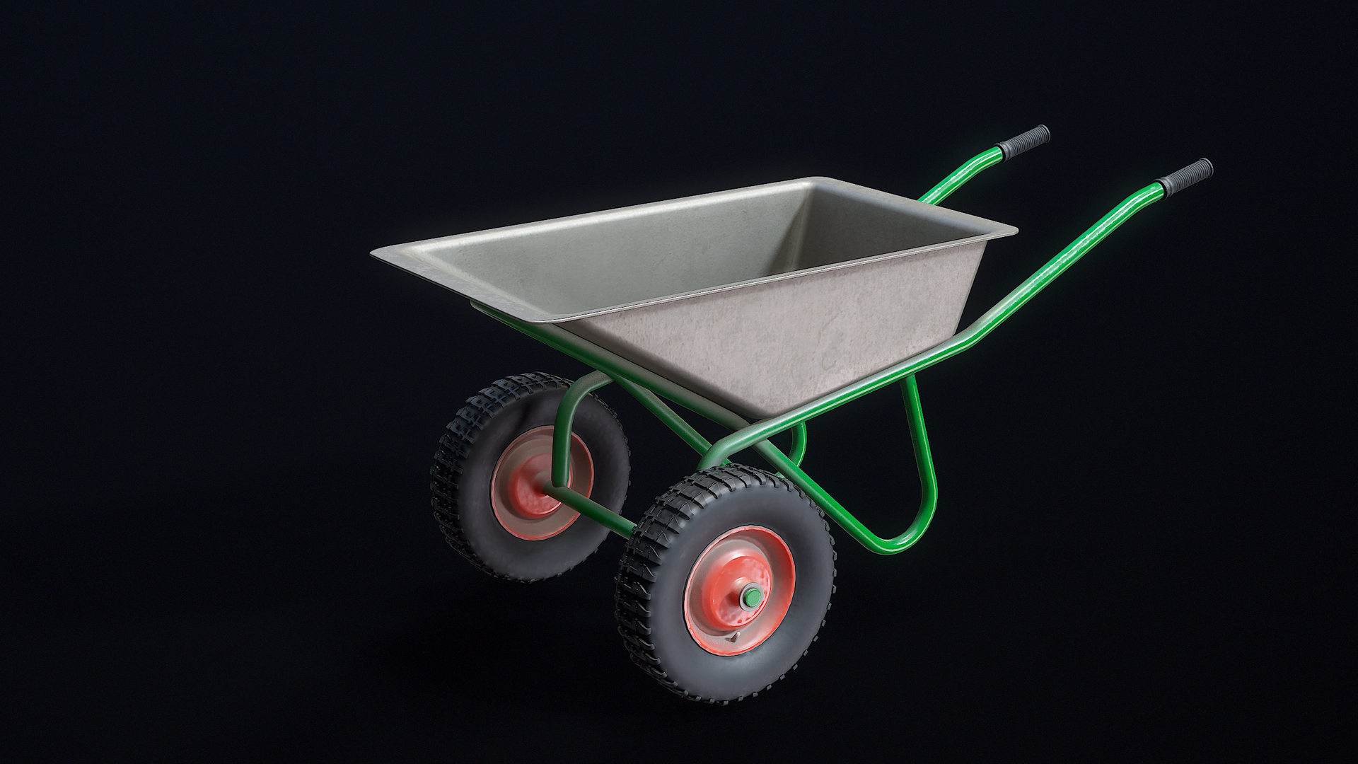Wheelbarrow PBR 3D - TurboSquid 1995869