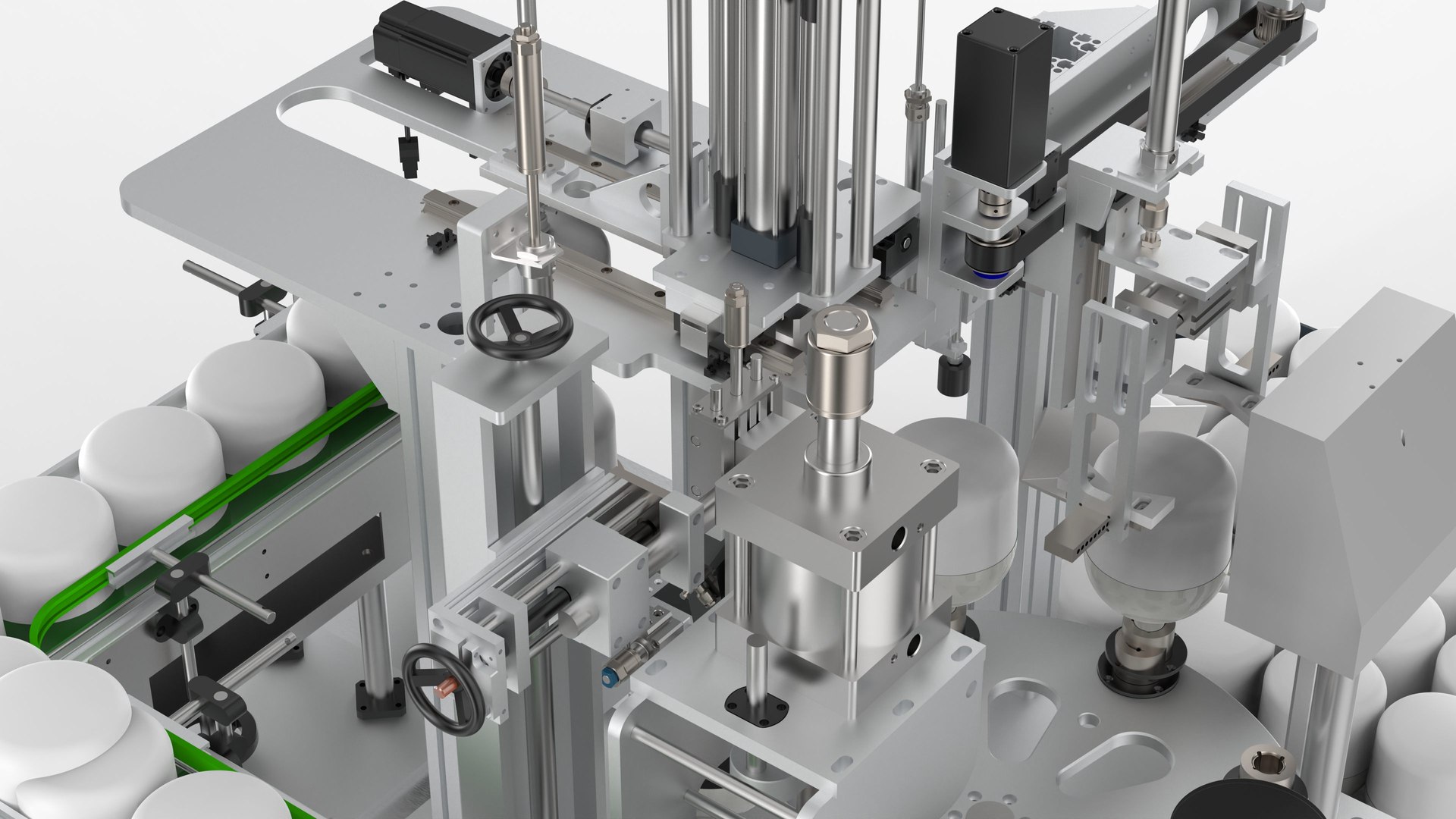 3D Automatic Buld Pressing Machine model - TurboSquid 2139587