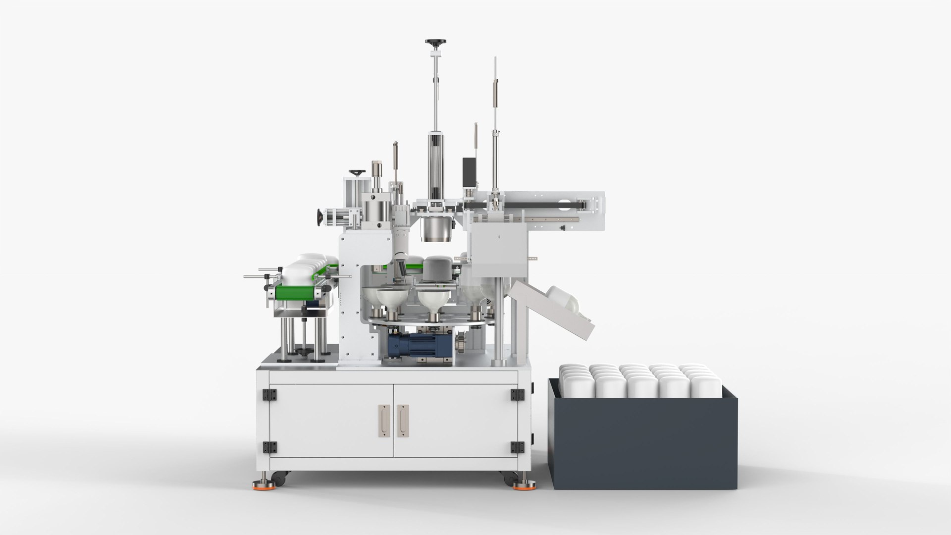 3D Automatic Buld Pressing Machine model - TurboSquid 2139587