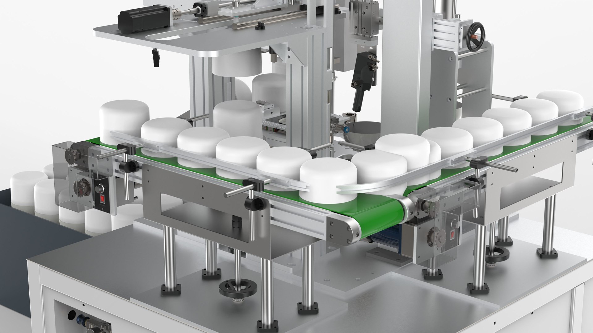 3D Automatic Buld Pressing Machine model - TurboSquid 2139587