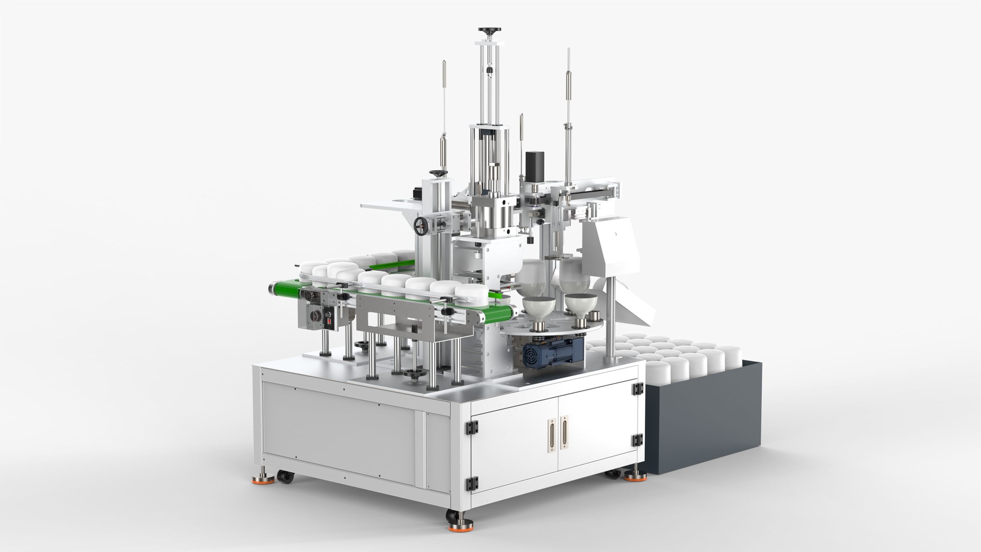 3D Automatic Buld Pressing Machine model - TurboSquid 2139587