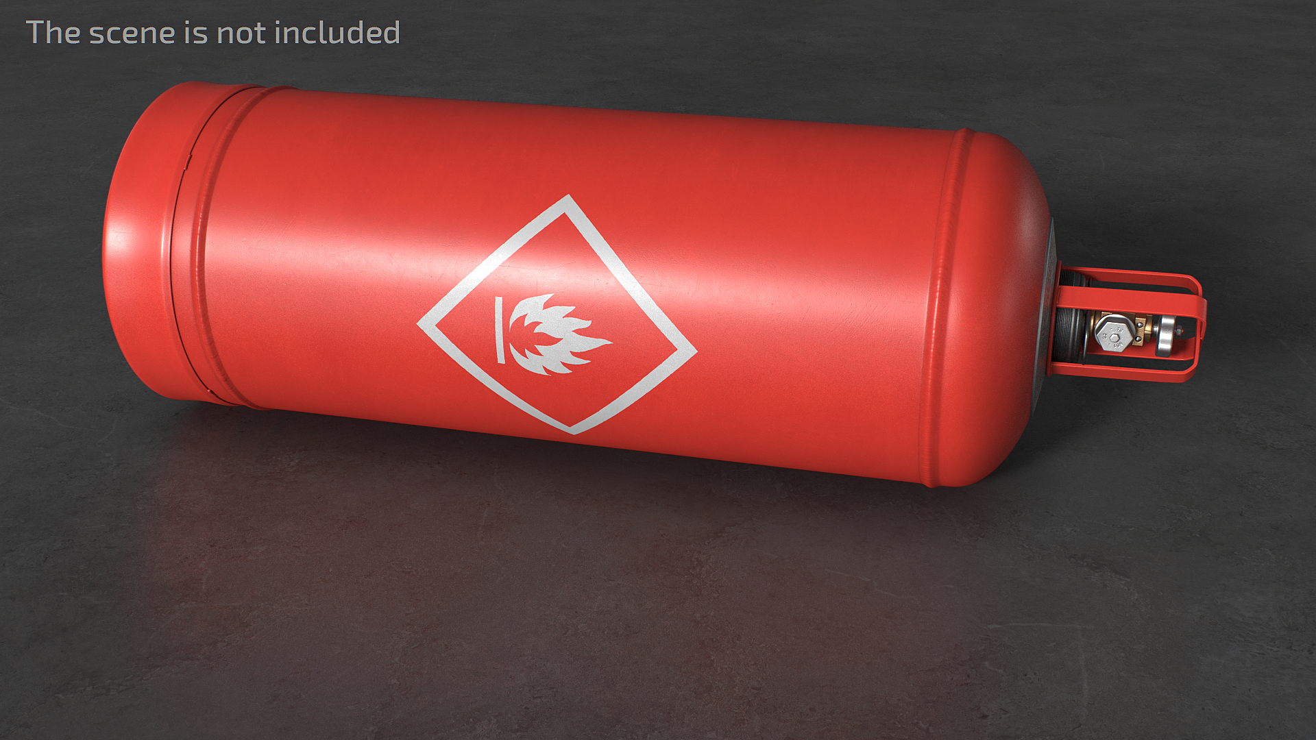 3D model propane cylinder - TurboSquid 1699392
