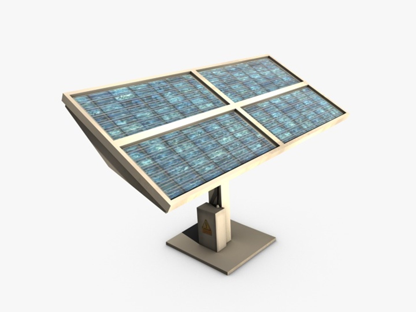3d Solar Panel