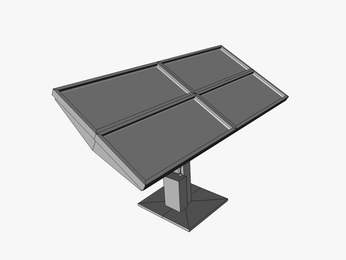3d Solar Panel