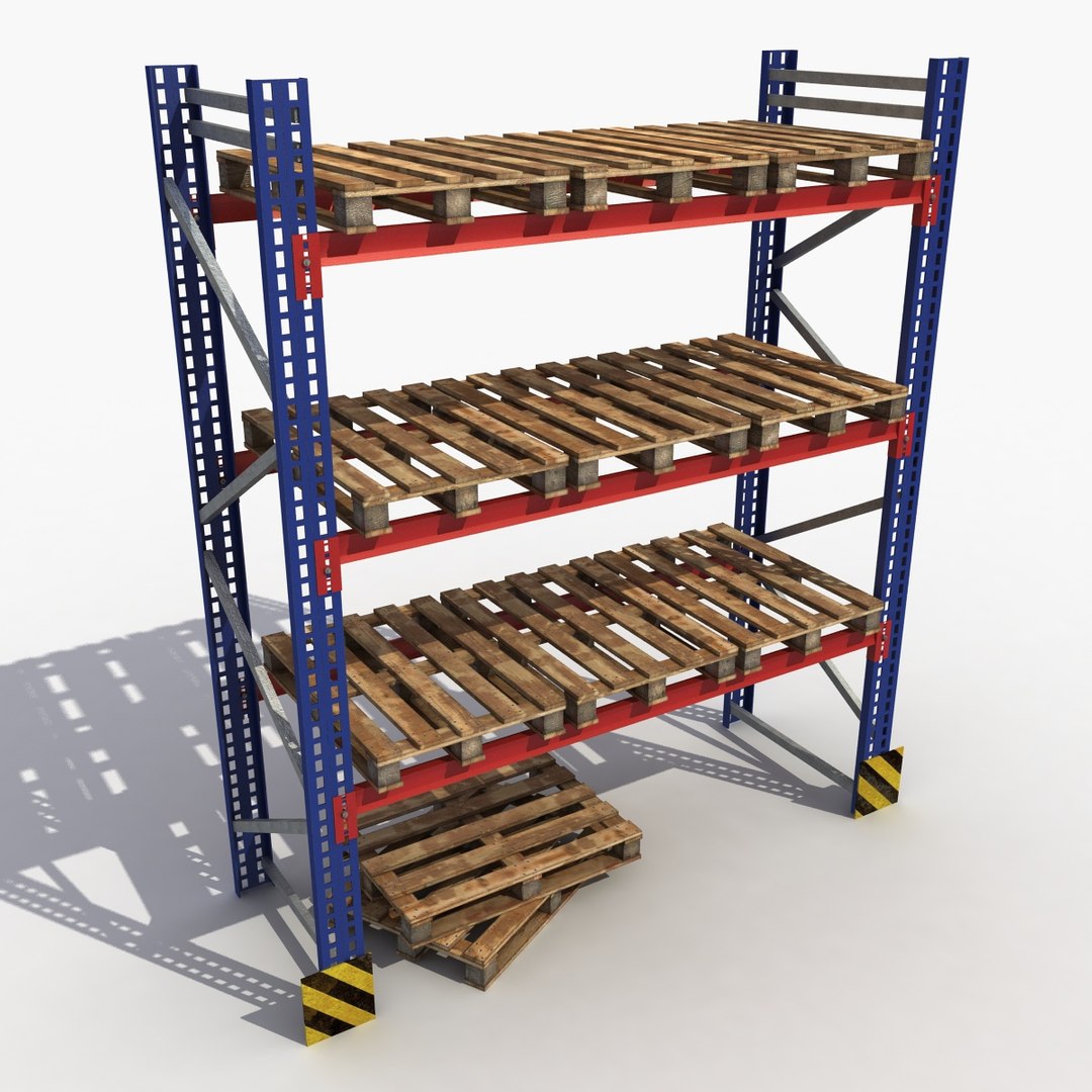 3d Shelving Modeled Games