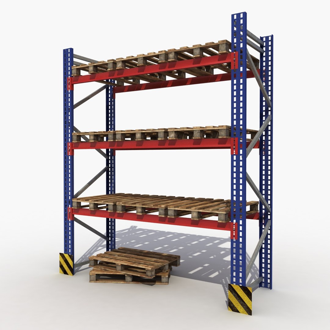 3d Shelving Modeled Games