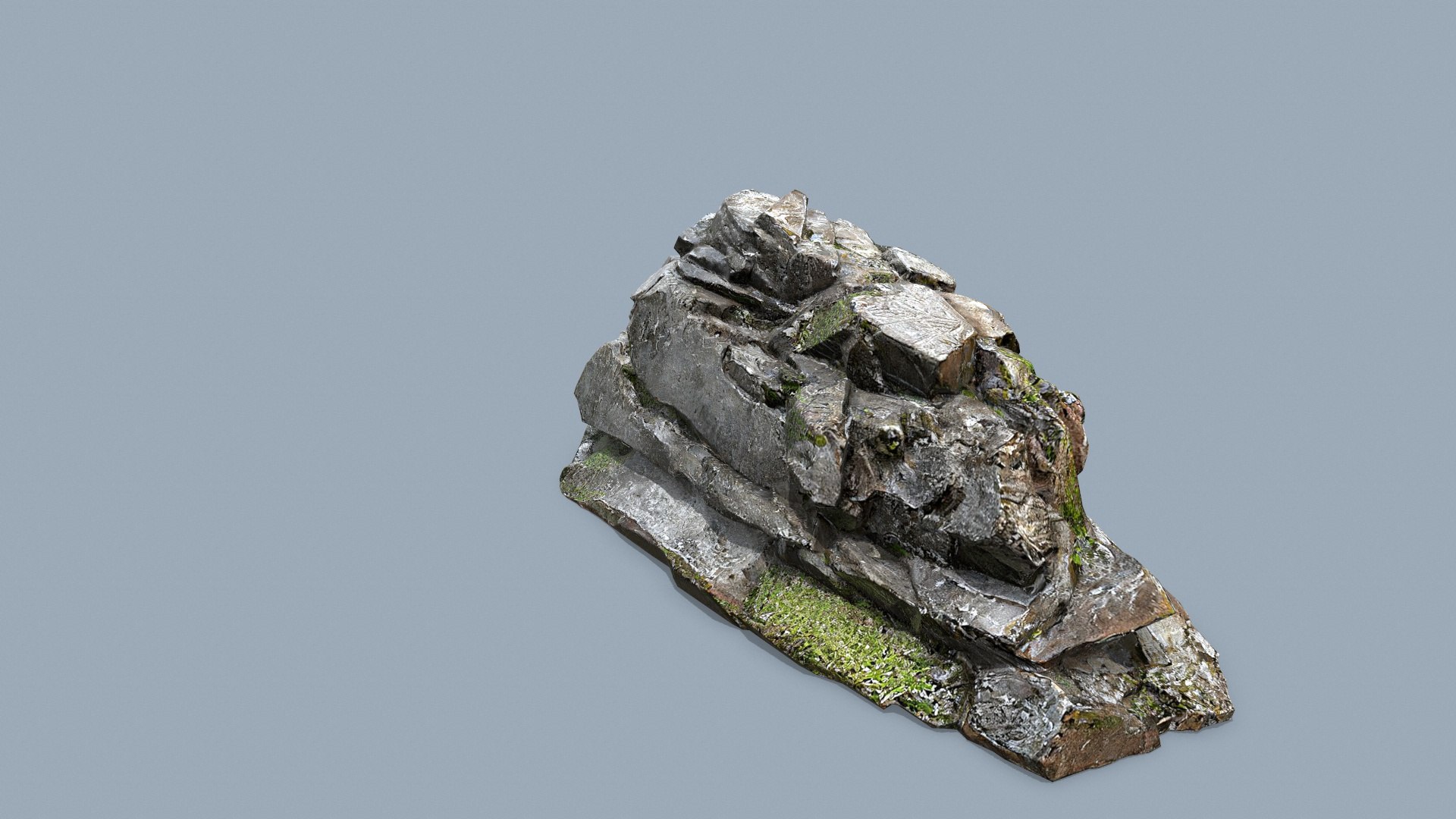 3D Maya Ruin Rocks - TurboSquid 2213242