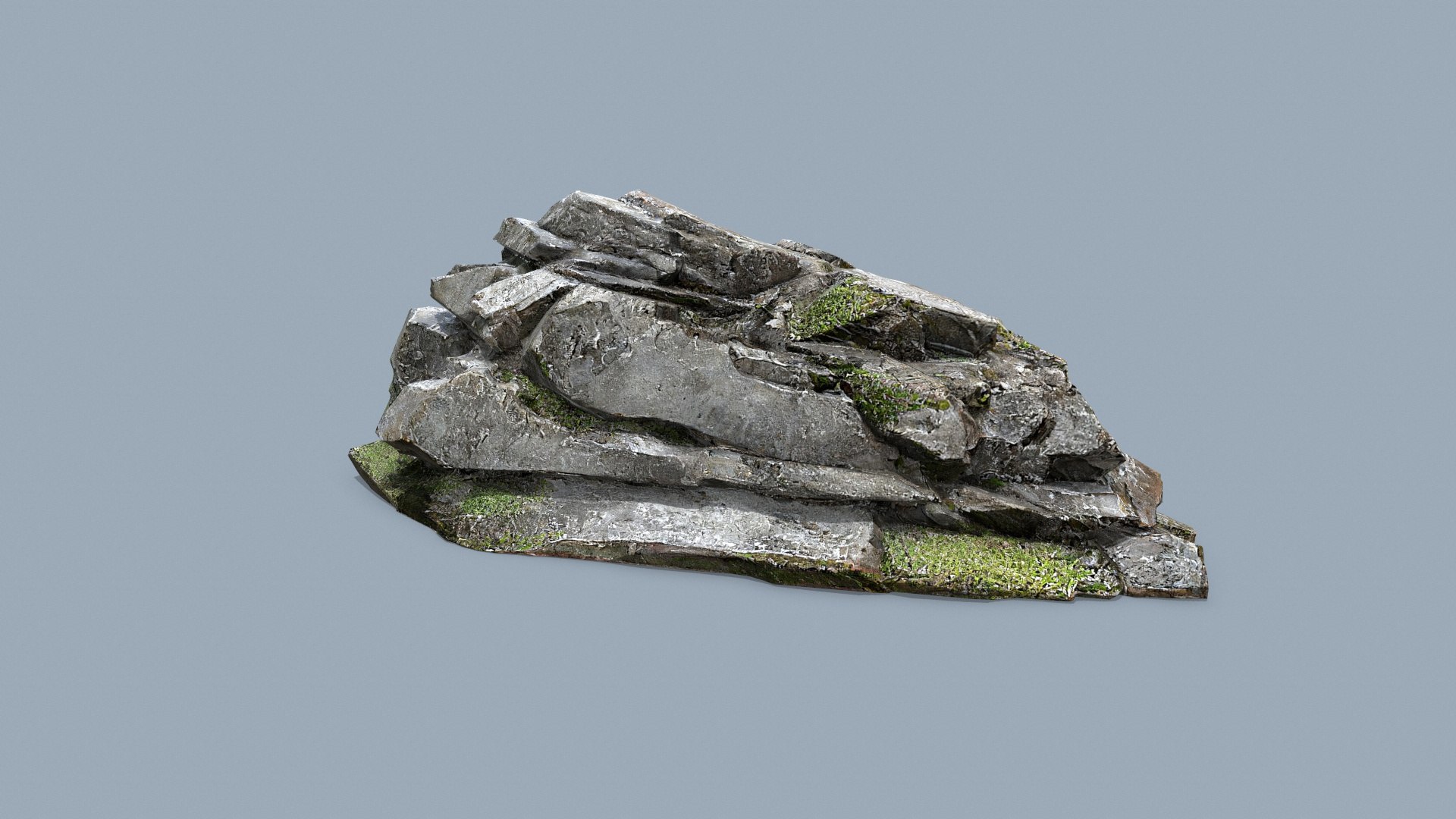 3D Maya Ruin Rocks - TurboSquid 2213242