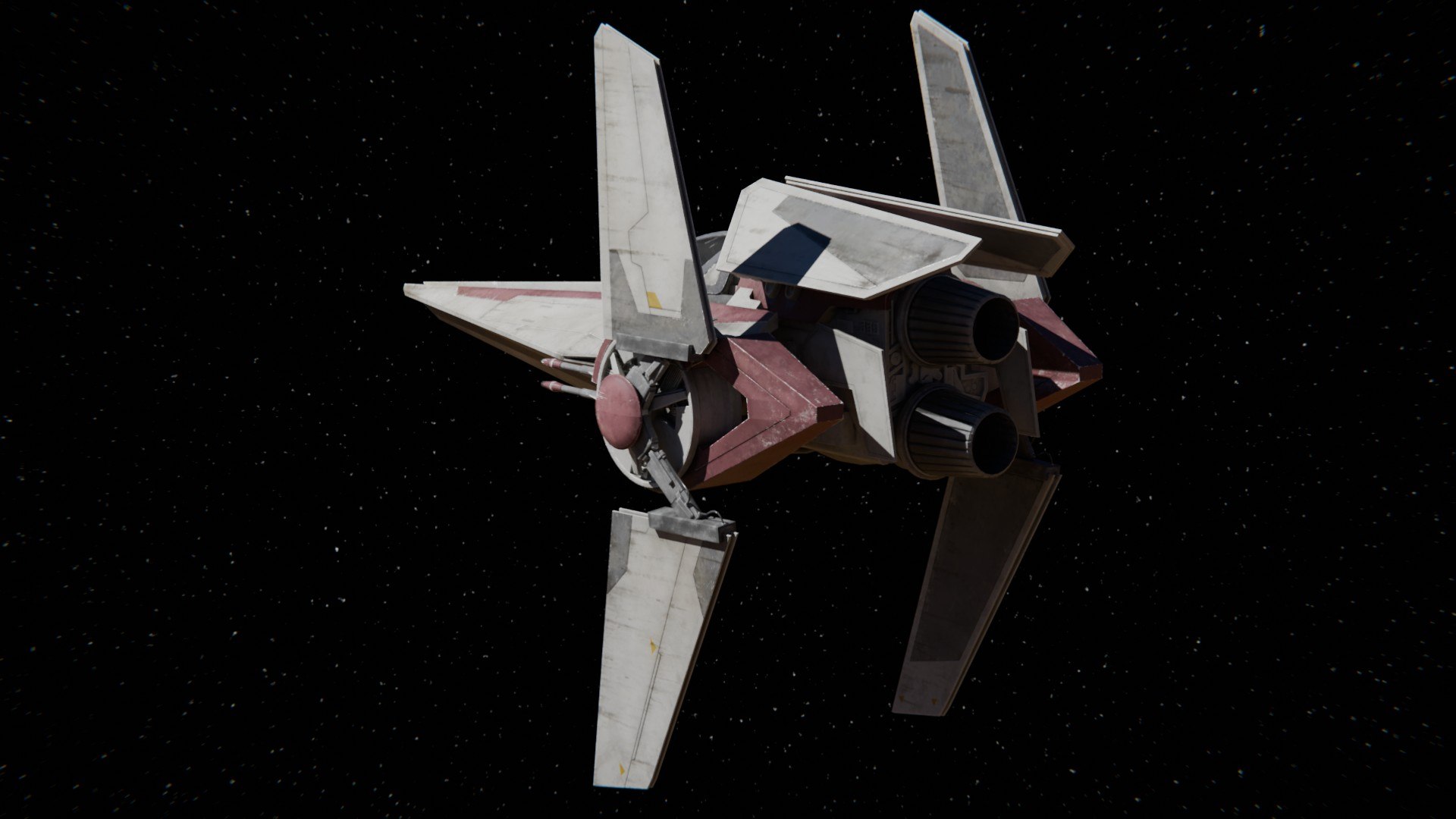 V-Wing 3D Model - TurboSquid 2330995