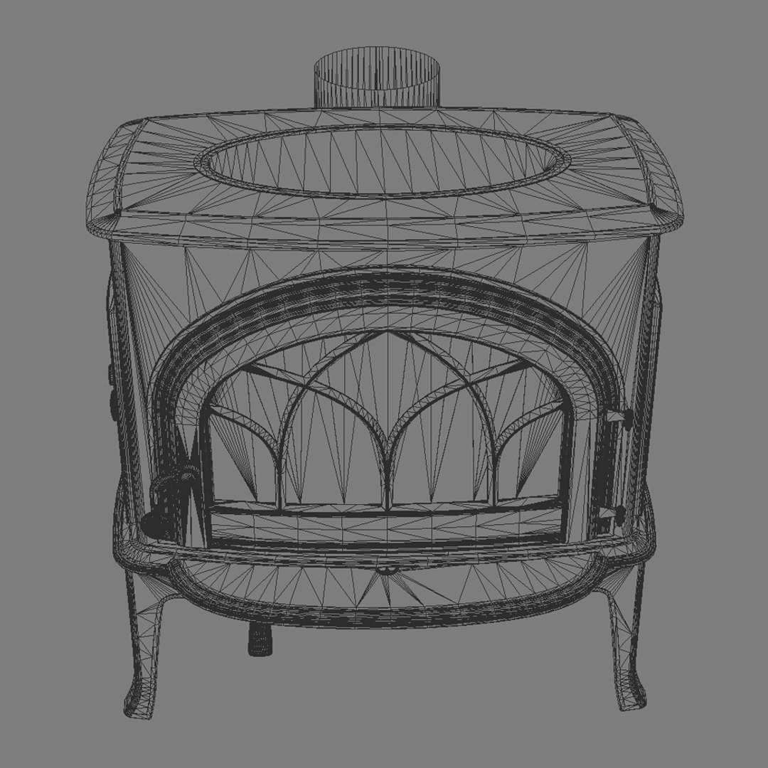 Fireplace Maxwell 3d 3ds