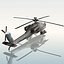 3d Model Army Attack Helicopter
