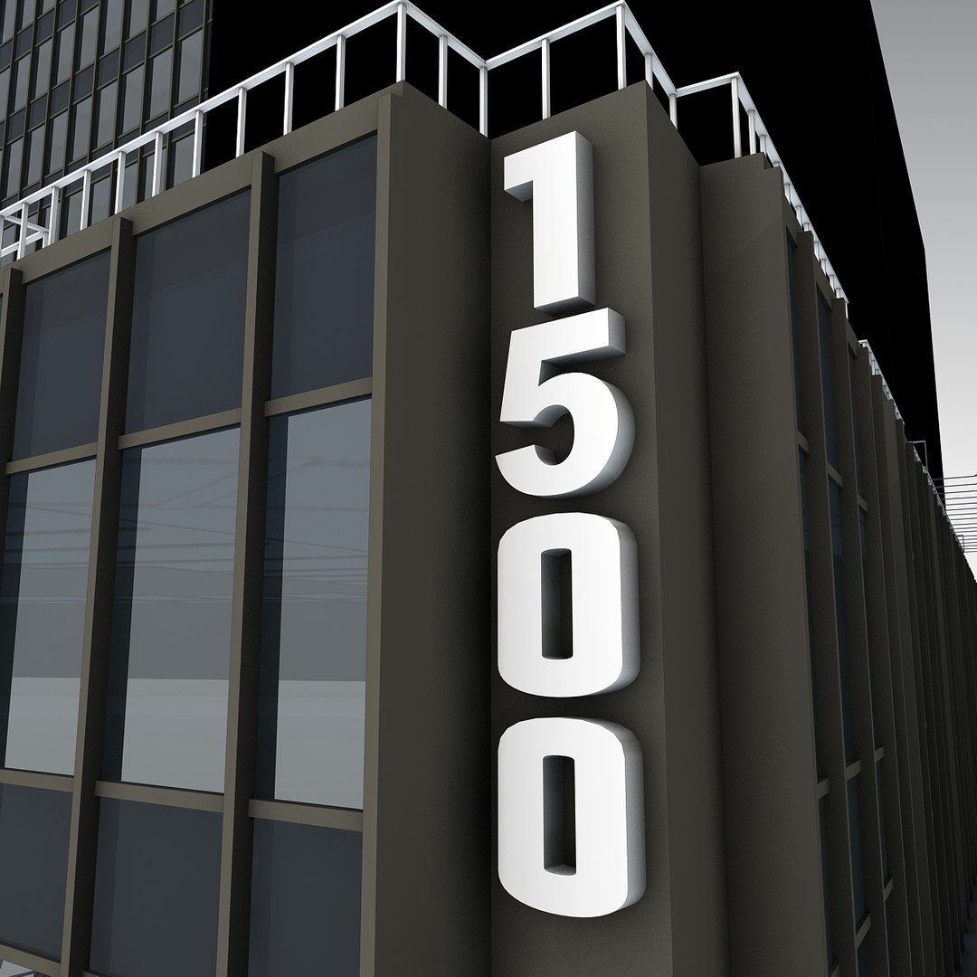 1500 Building Model - TurboSquid 1376807