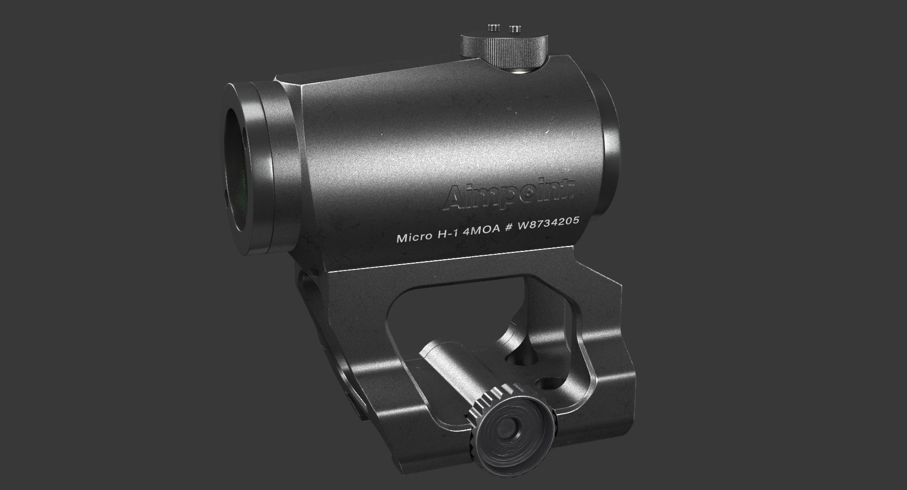 3D model aimpoint micro scope - TurboSquid 1381690