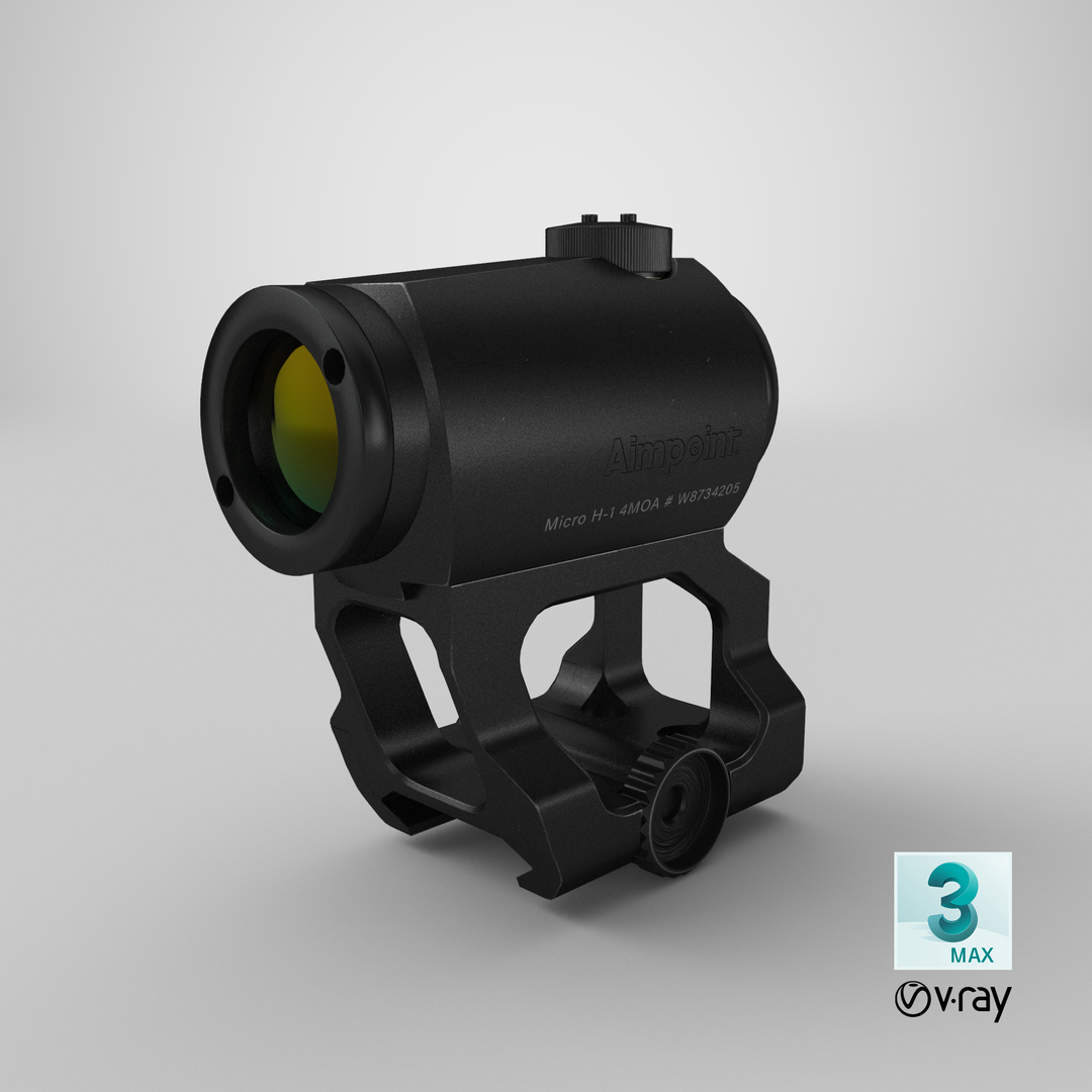 3D model aimpoint micro scope - TurboSquid 1381690