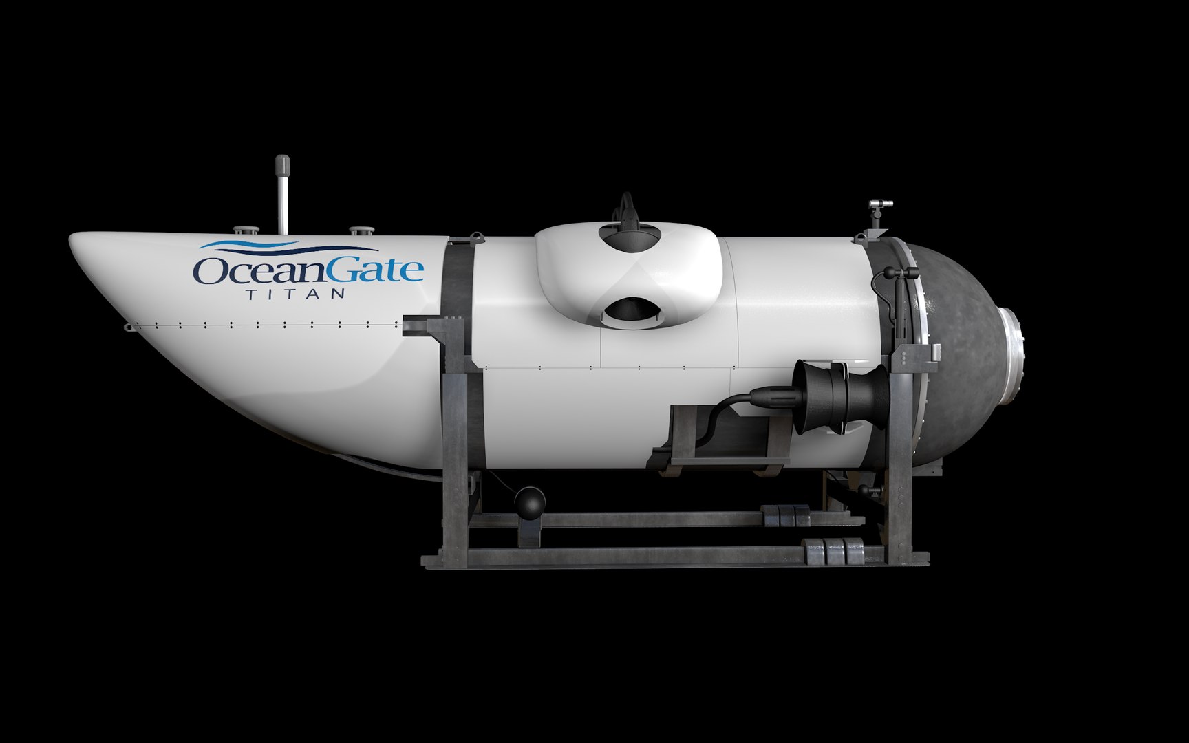 3D Model Titan Oceangate - TurboSquid 2098395