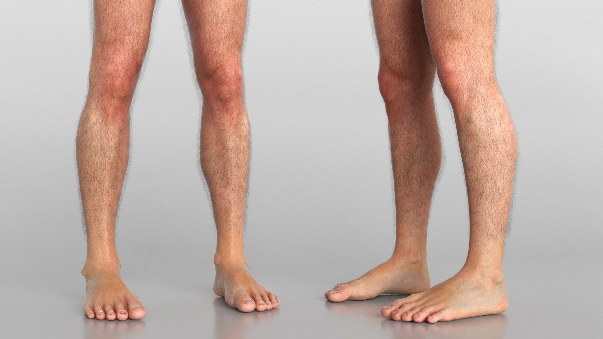 Realistic Human Male Legs 3D Model - TurboSquid 2273107