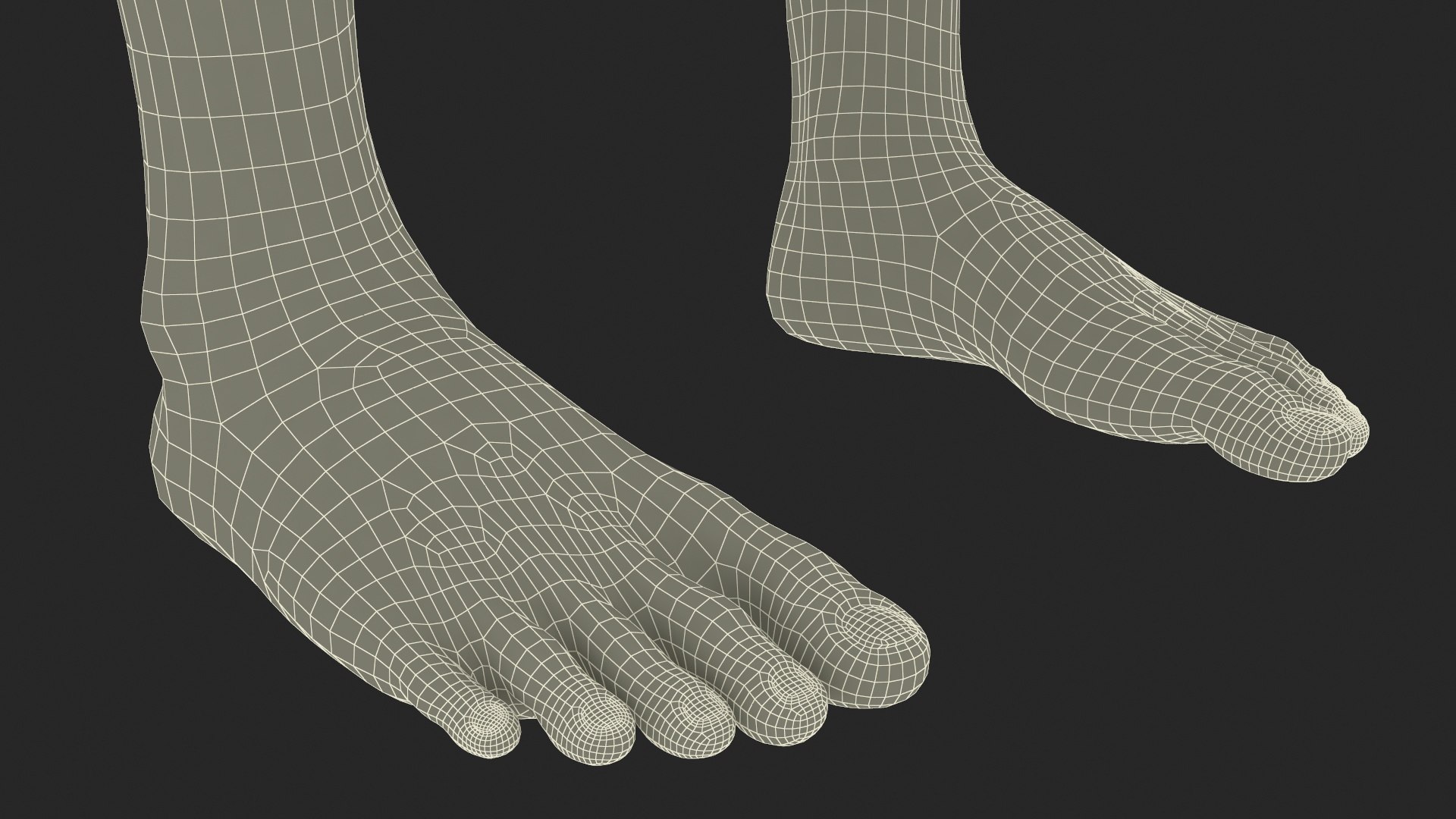 Realistic Human Male Legs 3D Model - TurboSquid 2273107