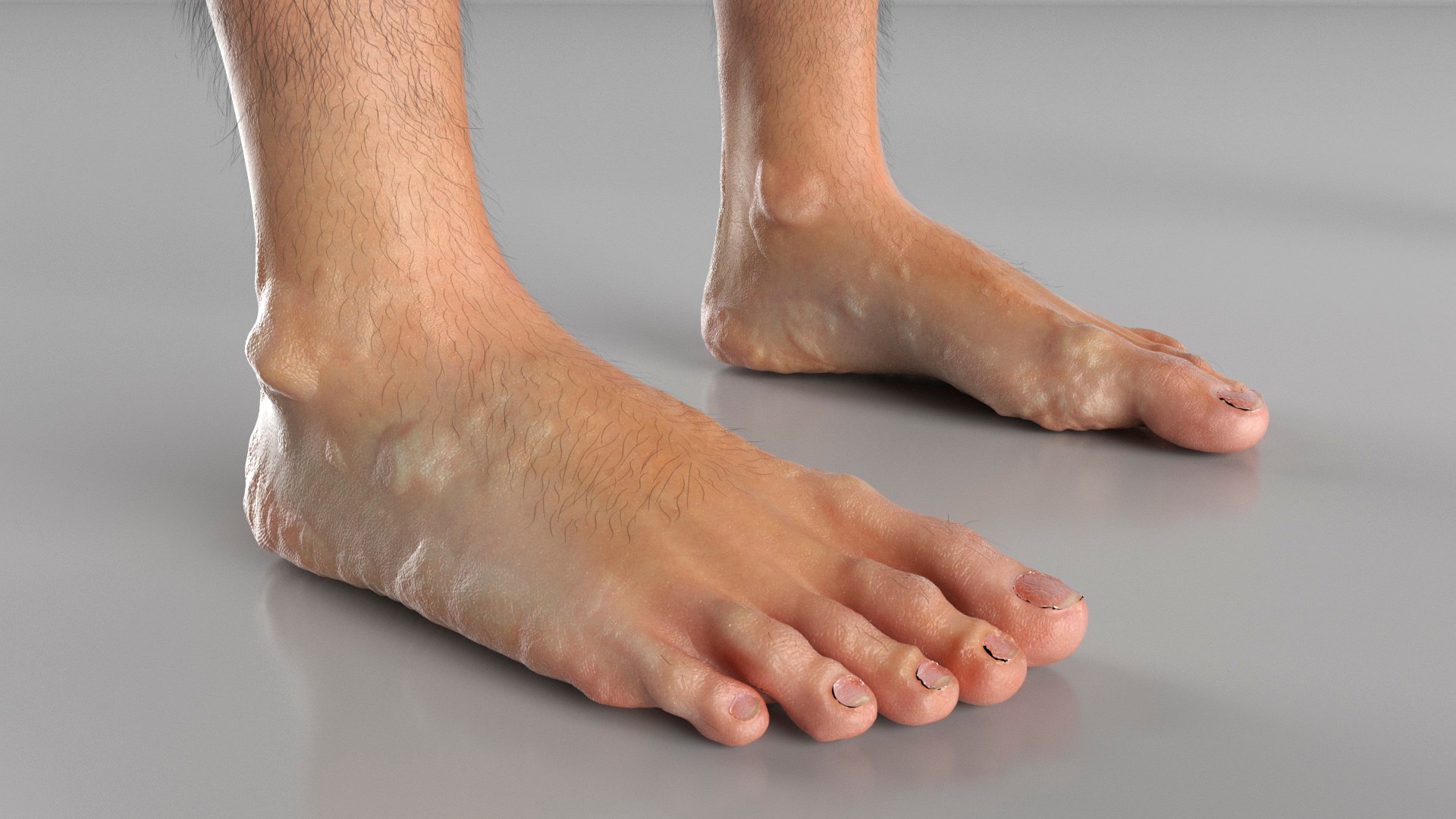 Realistic Human Male Legs 3D Model - TurboSquid 2273107