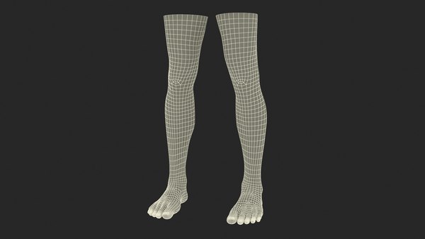 modelo 3d Piernas masculinas humanas realistas - TurboSquid 2273107