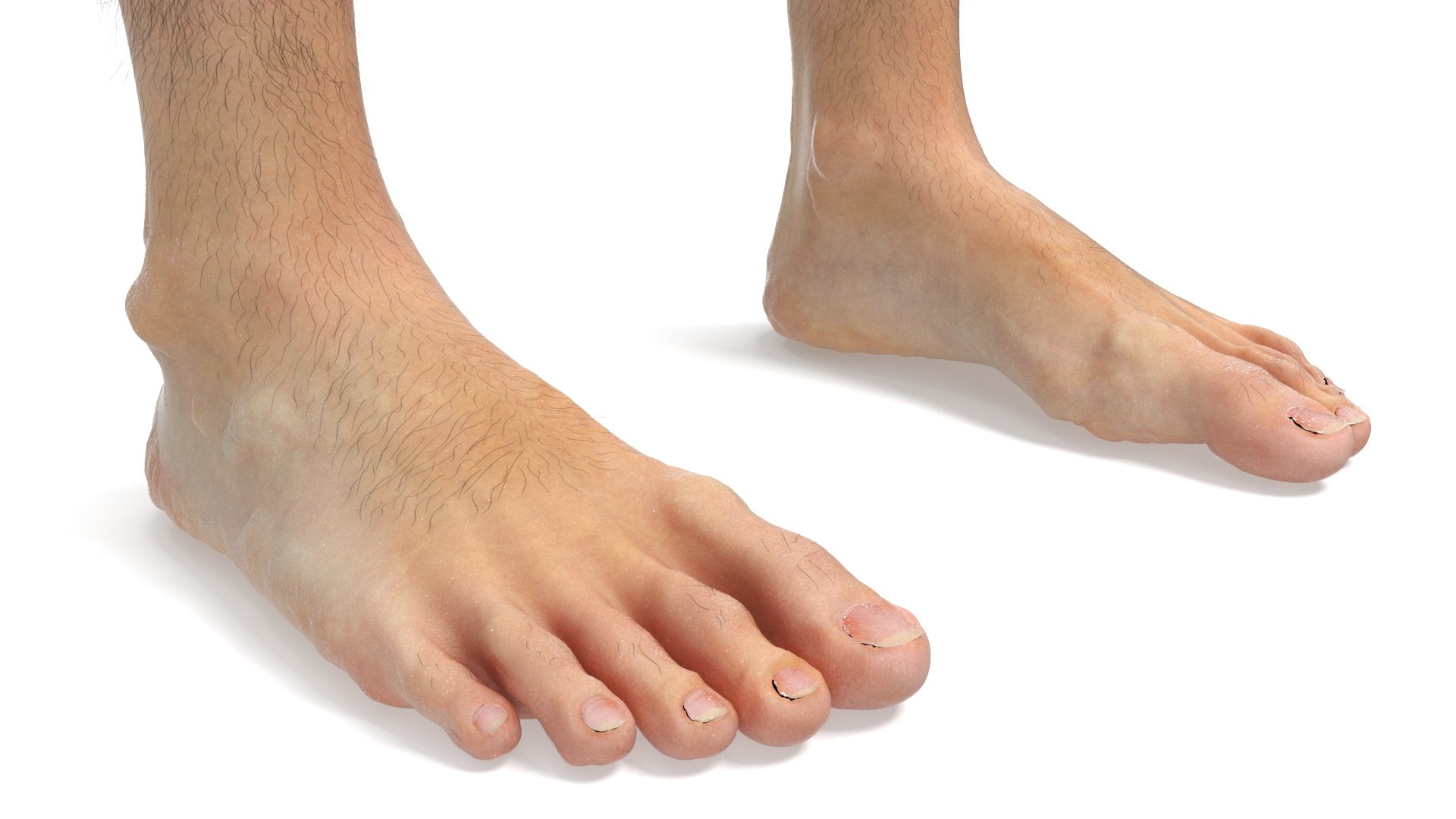 Realistic Human Male Legs 3D Model - TurboSquid 2273107