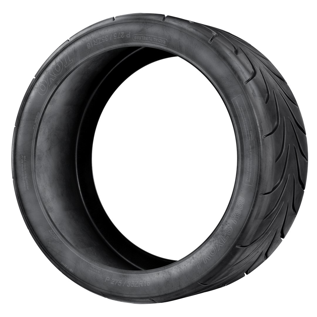 3D Tire Toyo Proxes R888 Model - TurboSquid 1357757
