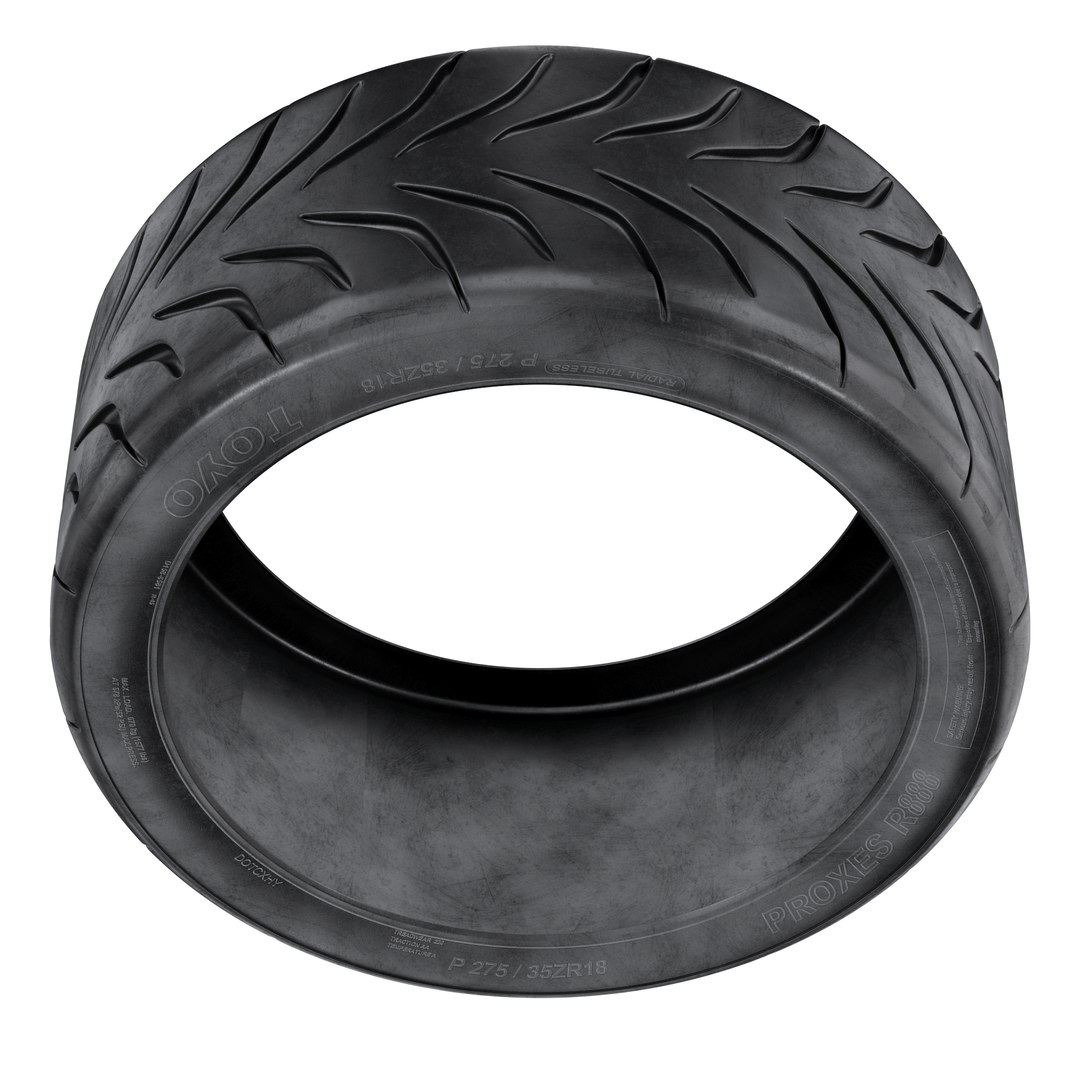 3D Tire Toyo Proxes R888 Model - TurboSquid 1357757