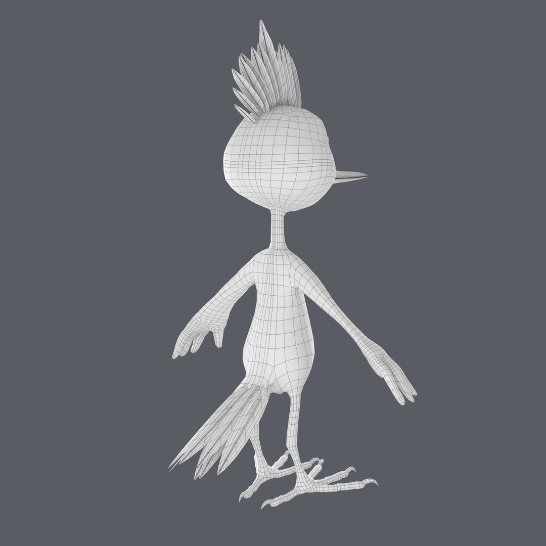 Stylized Hoopoe Rigged 3D Model - TurboSquid 2012082
