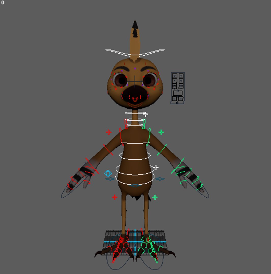 Stylized Hoopoe Rigged 3D Model - TurboSquid 2012082