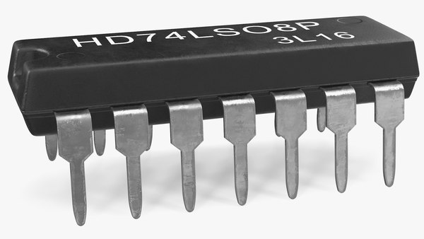HD74LS08P 논리 게이트 집적 회로 3D 모델 - TurboSquid 1664969