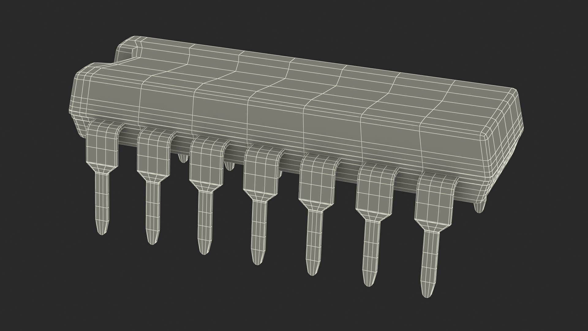 3D Hd74ls08p Logic Gate Integrated - TurboSquid 1664969