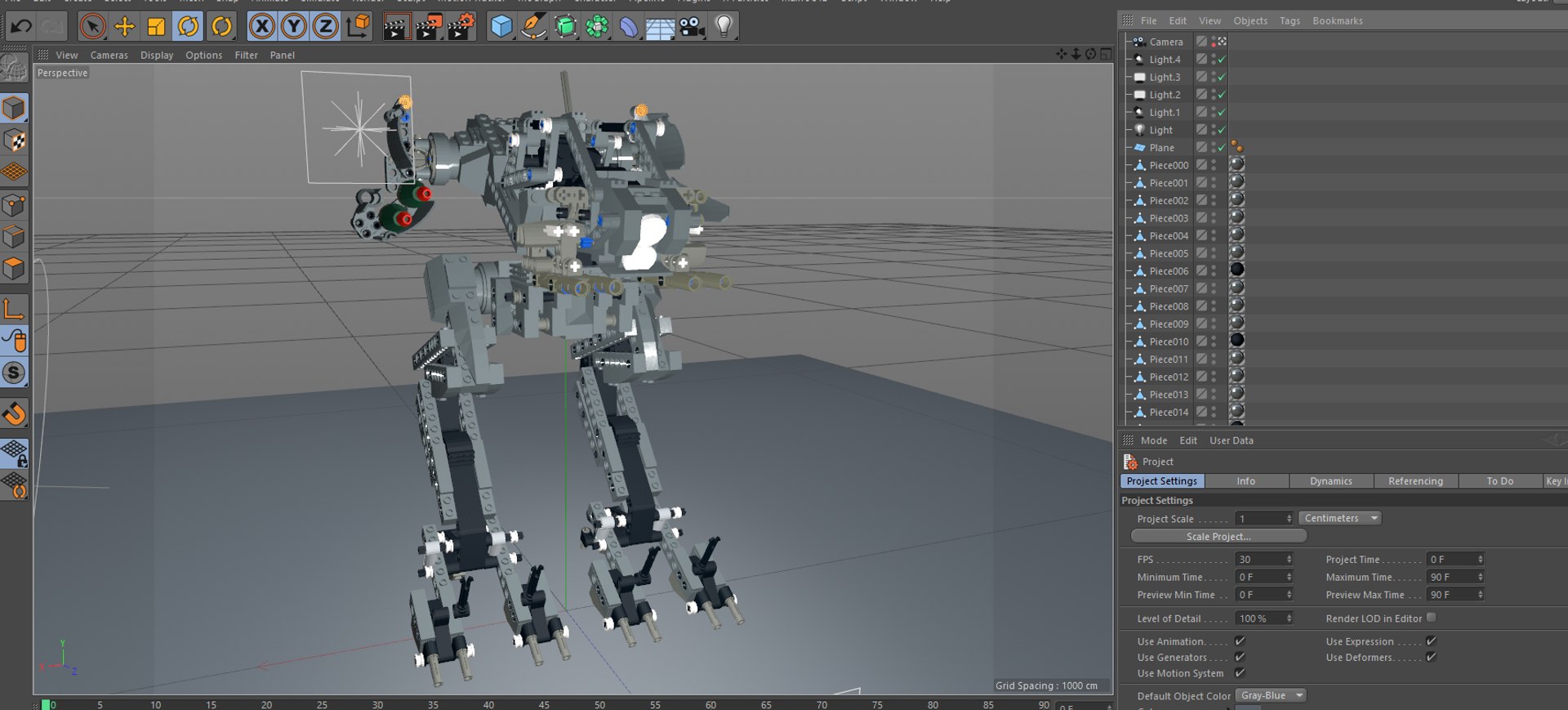 Lego Robot 3D - TurboSquid 1177373