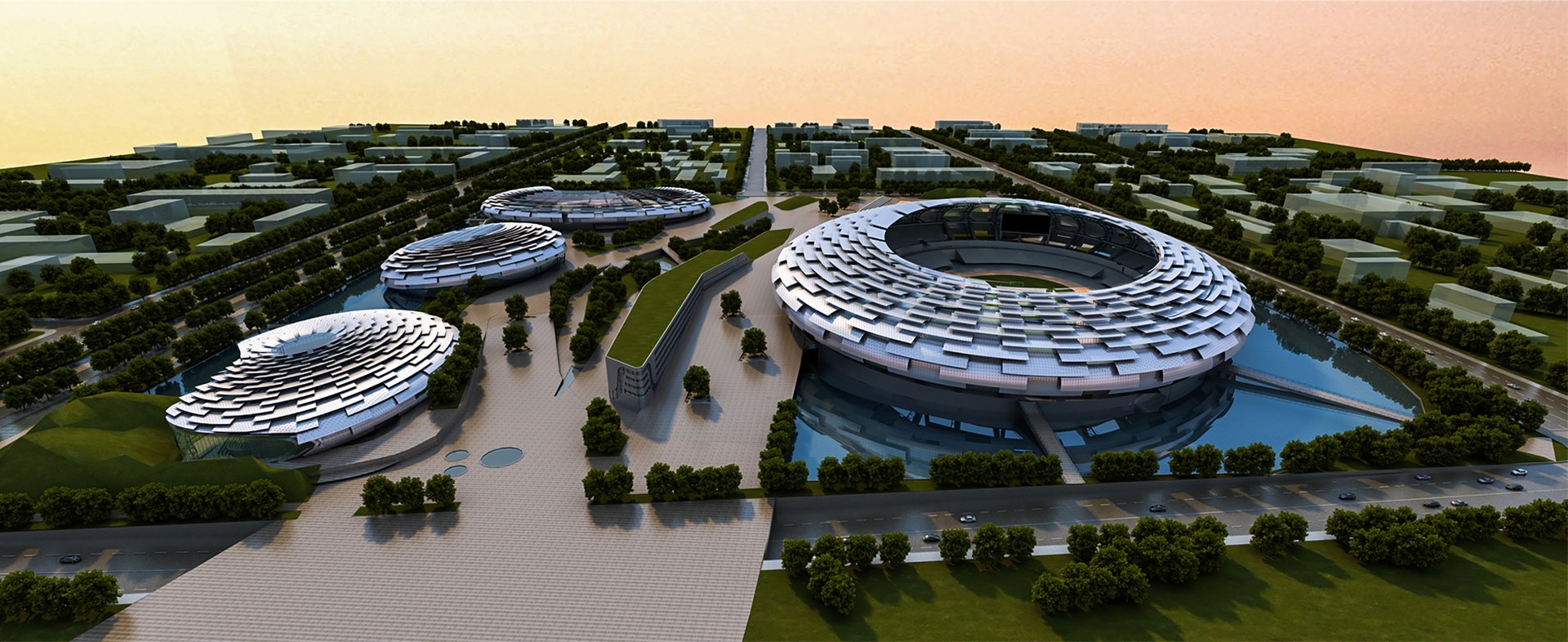 Grand Stadium Model - TurboSquid 2011457