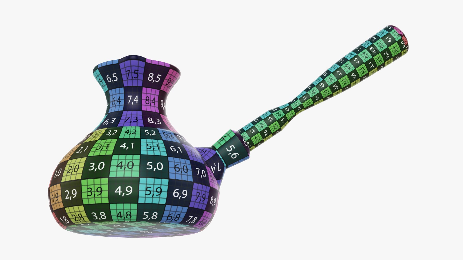 3D Coffee Pot Handle - TurboSquid 1578593